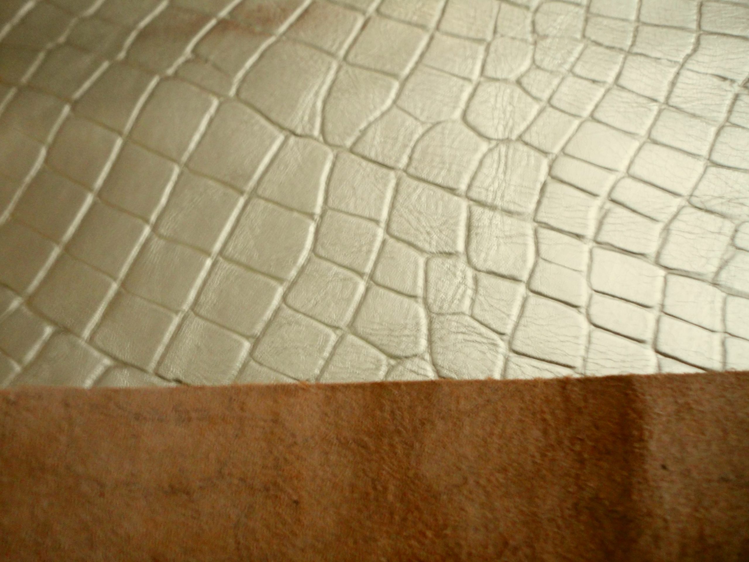 Gold Embossed Foiled Mock Croc leather – Sue's Leather