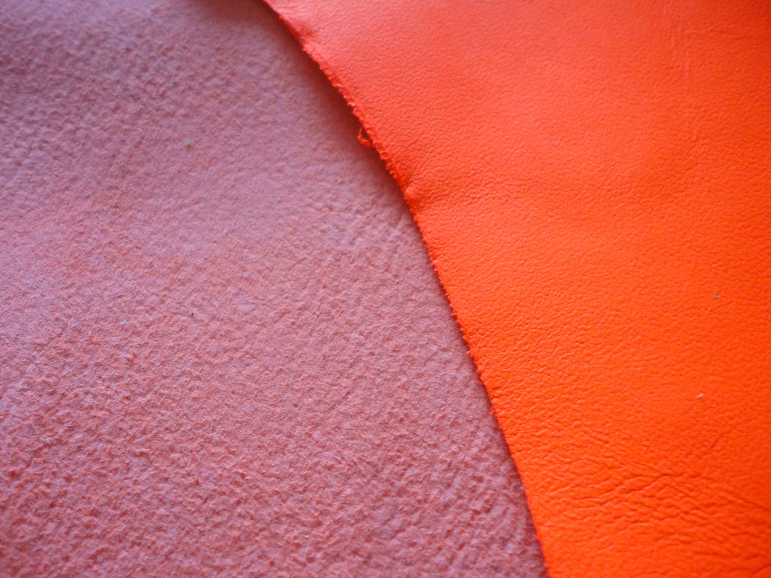 Vibrant Orange Smooth Soft leather – Sue's Leather